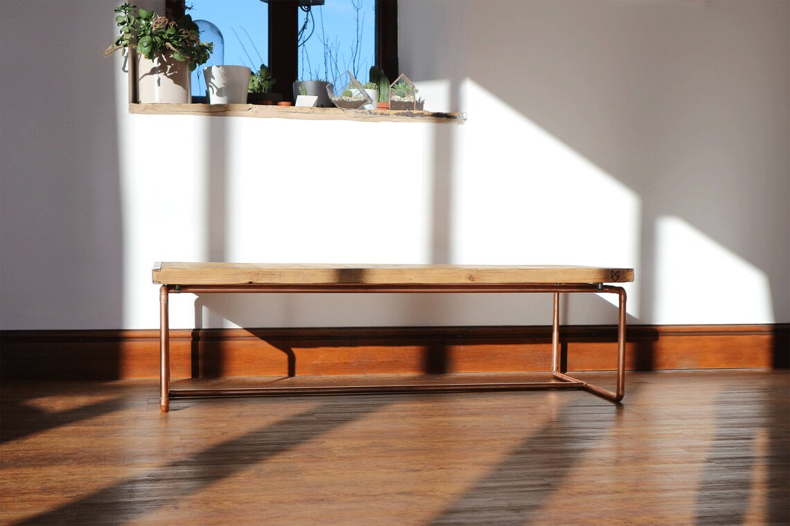 Copper Pipe Coffee Table | Etsy