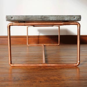 Copper Pipe Coffee Table - Etsy UK