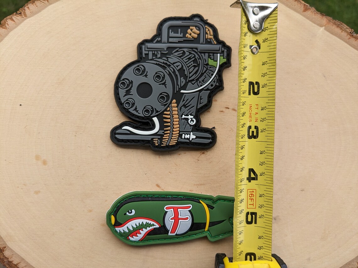 Hook and Loop Patch Rubber PVC Patches - Etsy