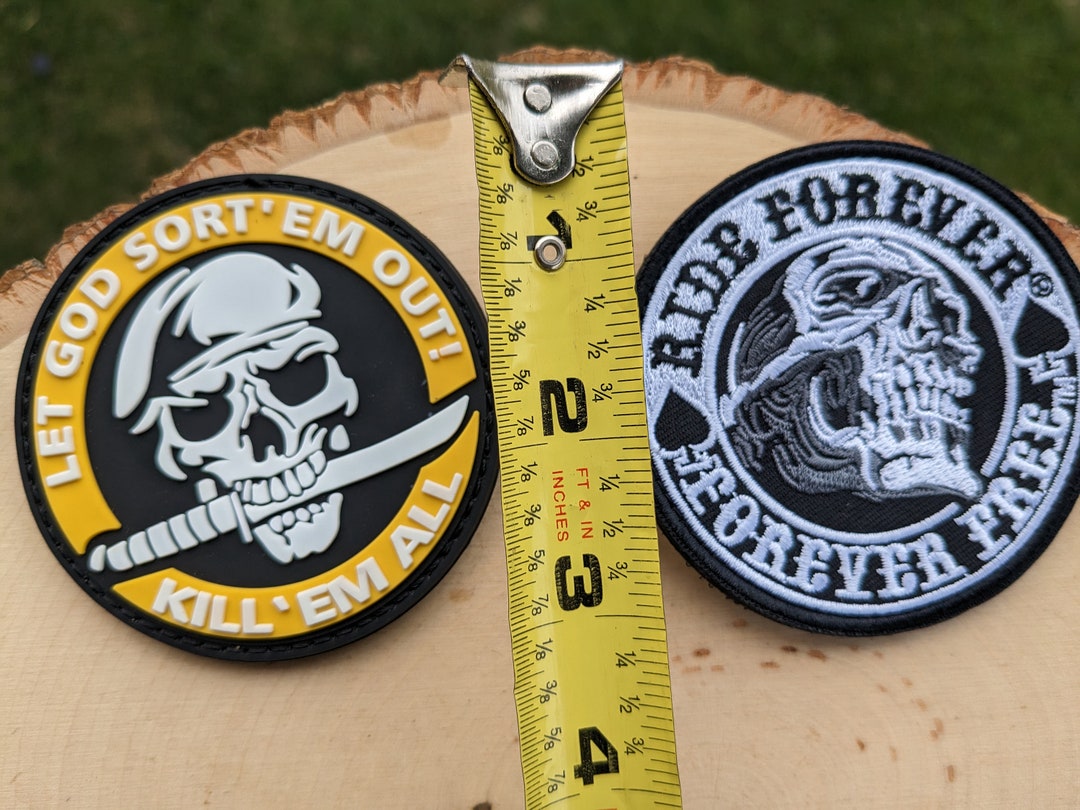 Hook and Loop Patch Rubber PVC Patches - Etsy