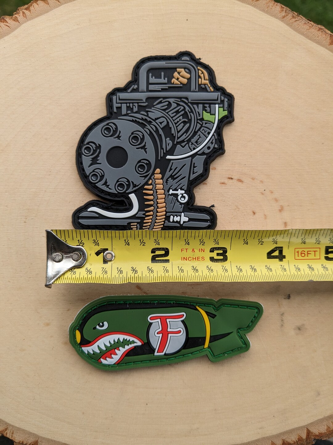 Hook and Loop Patch Rubber PVC Patches - Etsy