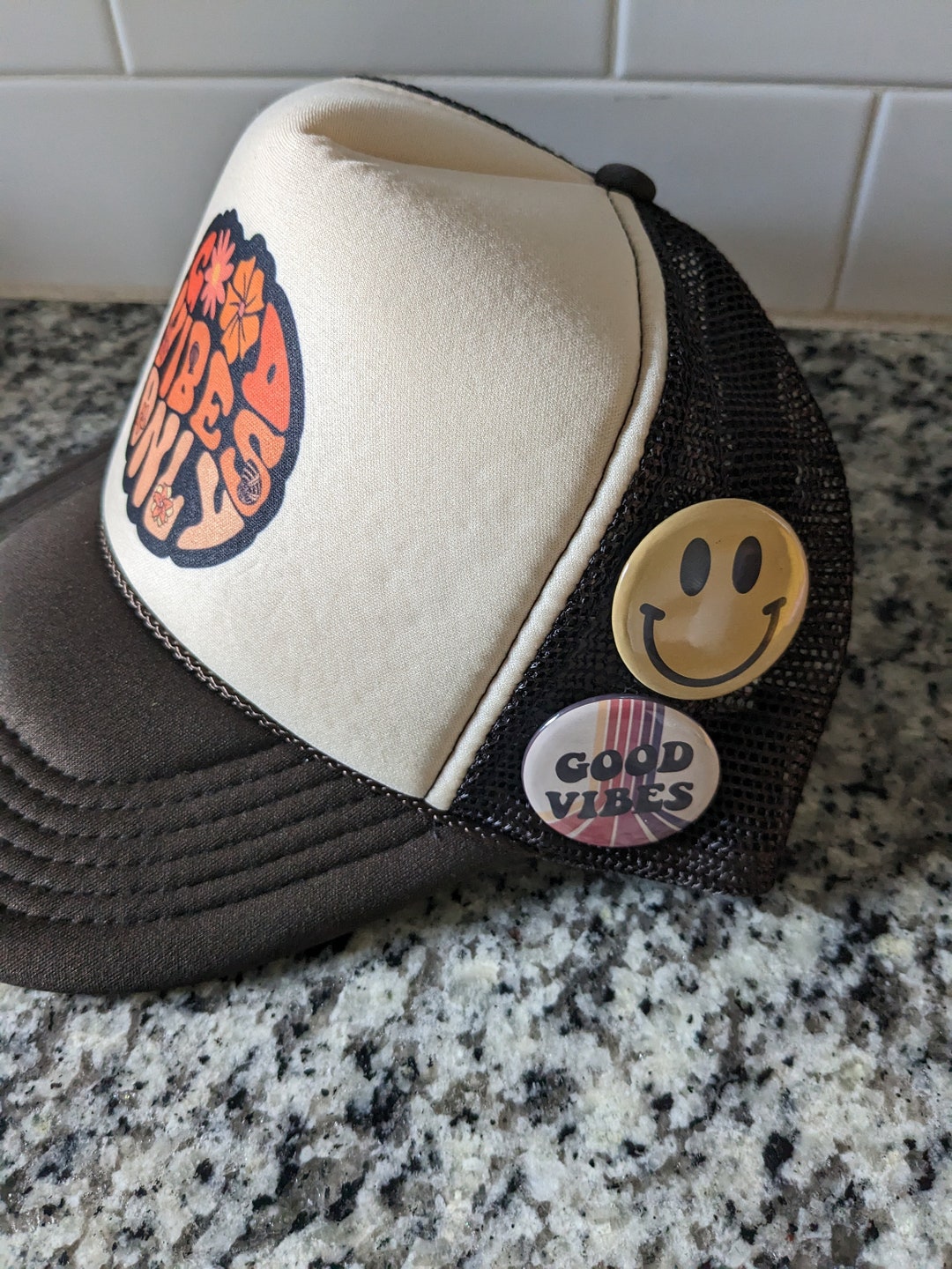 Good Vibes Only Hat Baseball Cap Hat Lake Life Trucker Hat Baseball Hat ...