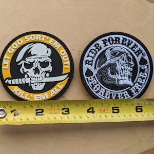 Hook and Loop Patch Rubber PVC Patches - Etsy