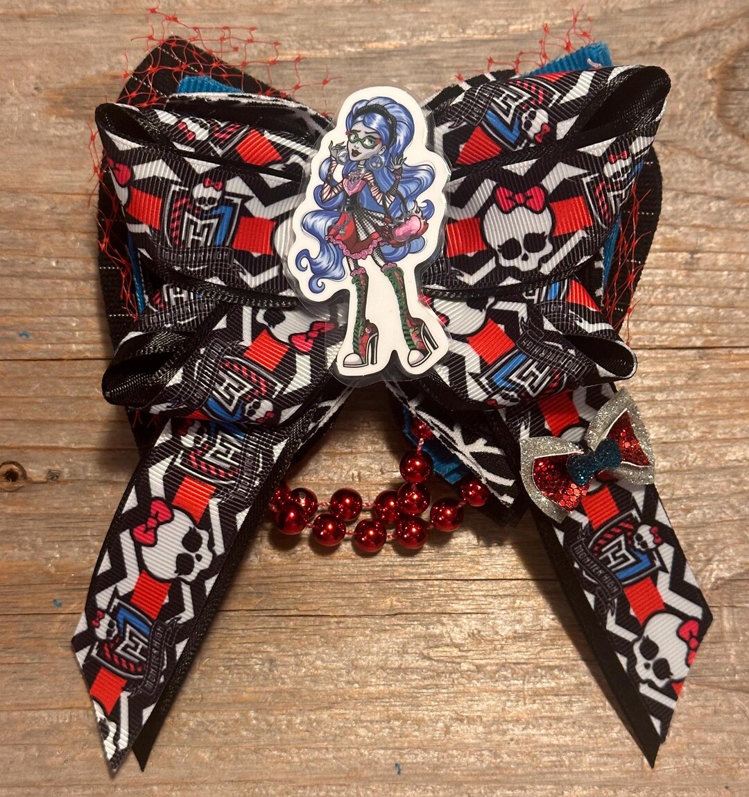 Character Hair Bow | Zombie | Zombie Bow | Monster | Shabby Hair Bow ...