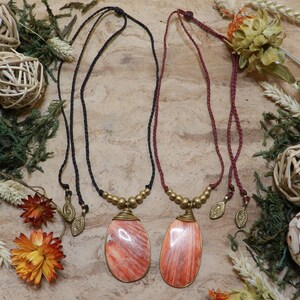 Spondylus Shell Ethnic Necklaces ••• Bohochic Necklace ••• Handmade - Etsy