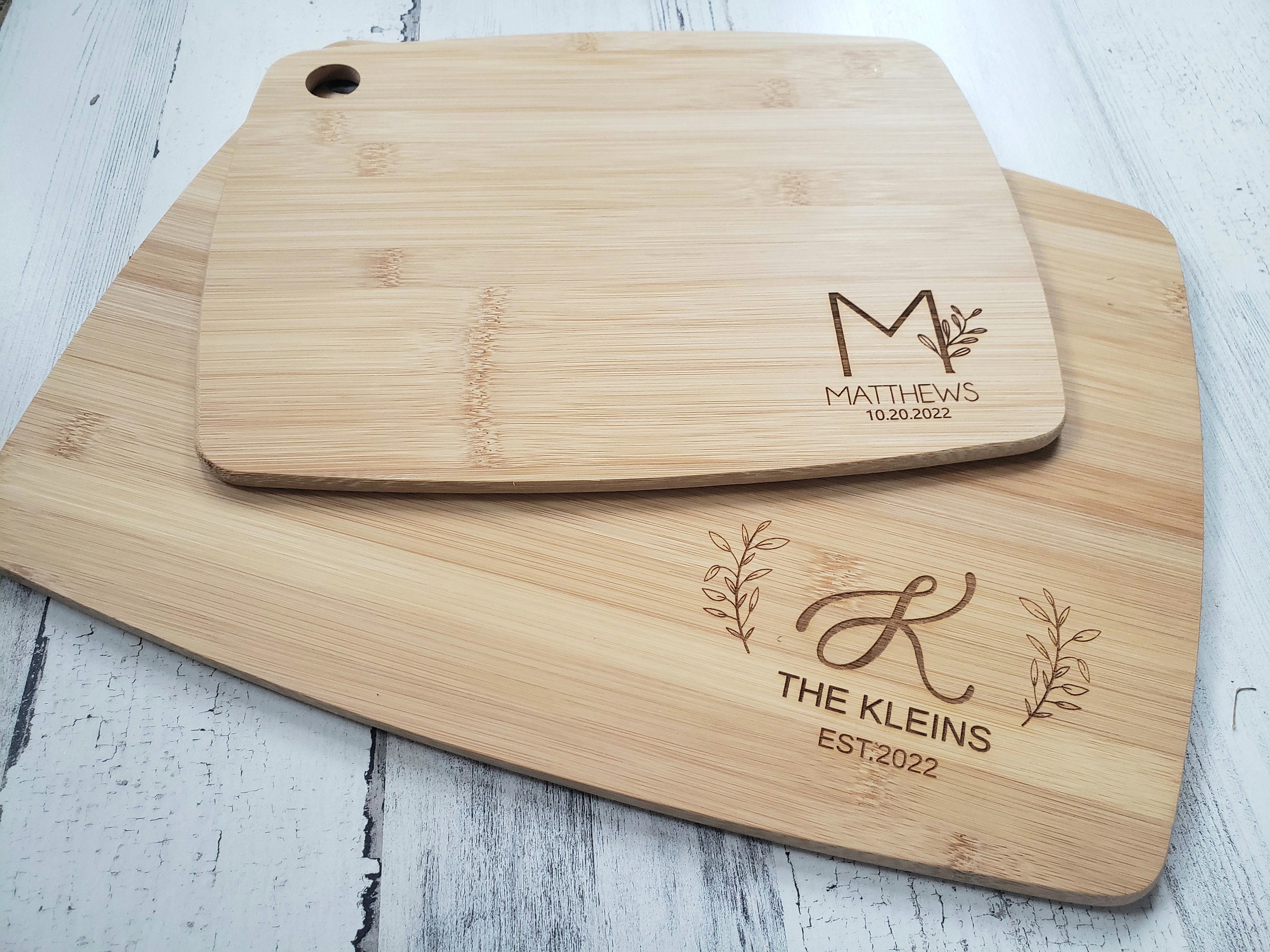 Personalized Engraved Cutting Board Custom Engraved Wood | Etsy