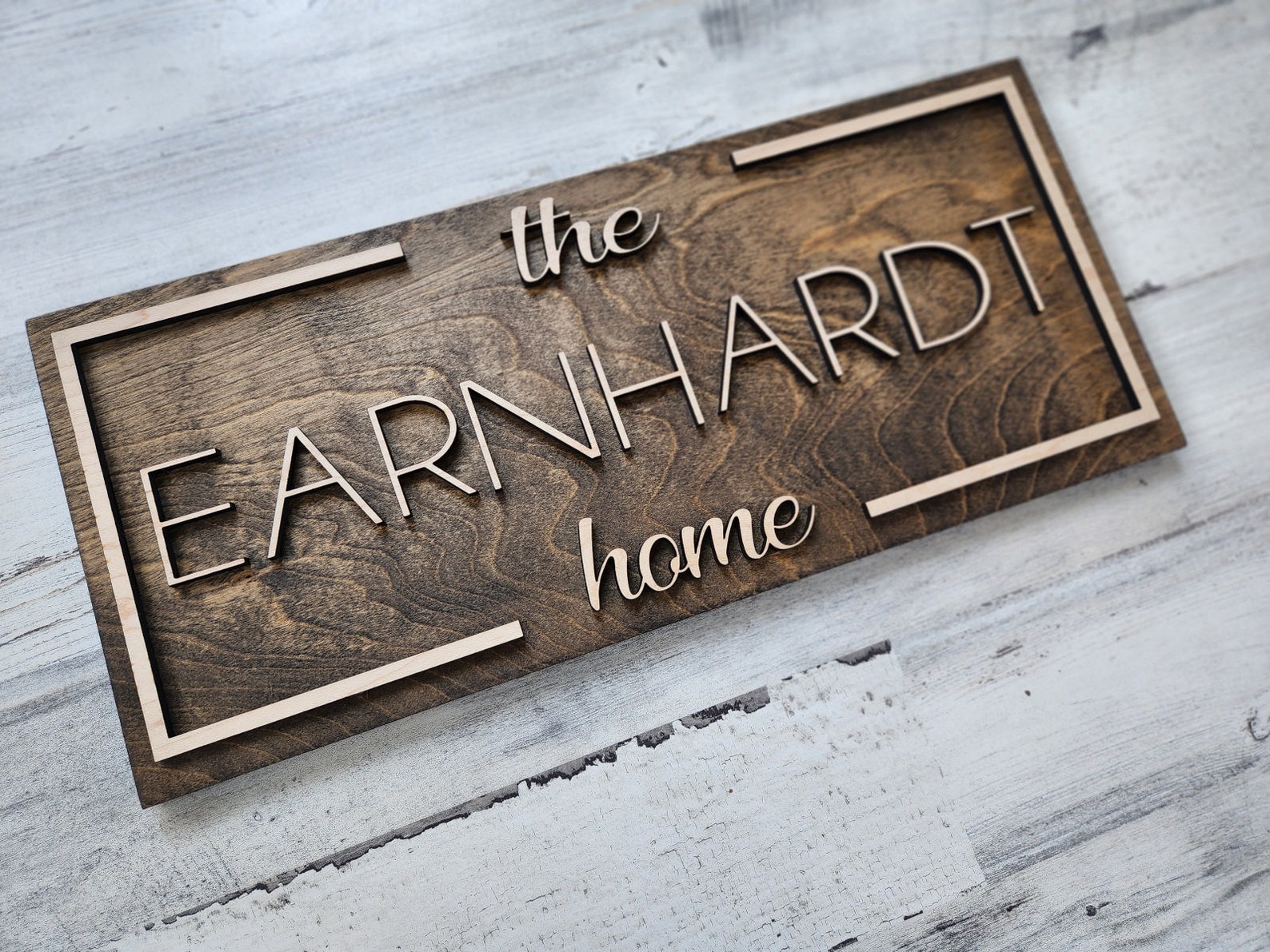 Home Sign 3 D Sign Last Name Sign Home Decor Sign - Etsy