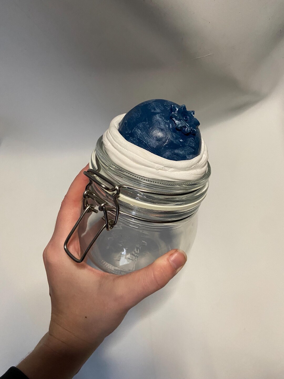 Airtight Blueberry Themed Jars - Etsy