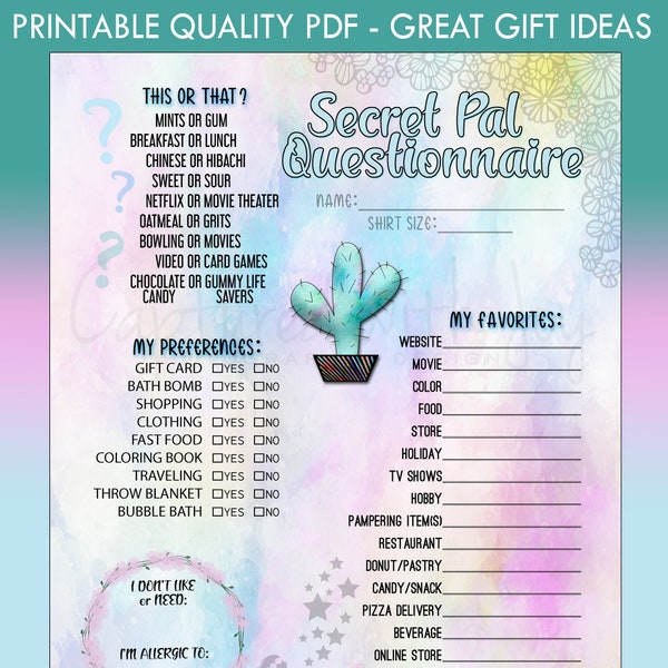 Secret Pal Gift - 60+ Gift Ideas for 2025