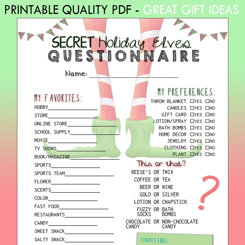 Secret Elves Gift Exchange - 60+ Gift Ideas for 2025