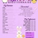 PRINTABLE PDF Hoppy Easter Questionnaire gift Exchange, Gift Ideas ...