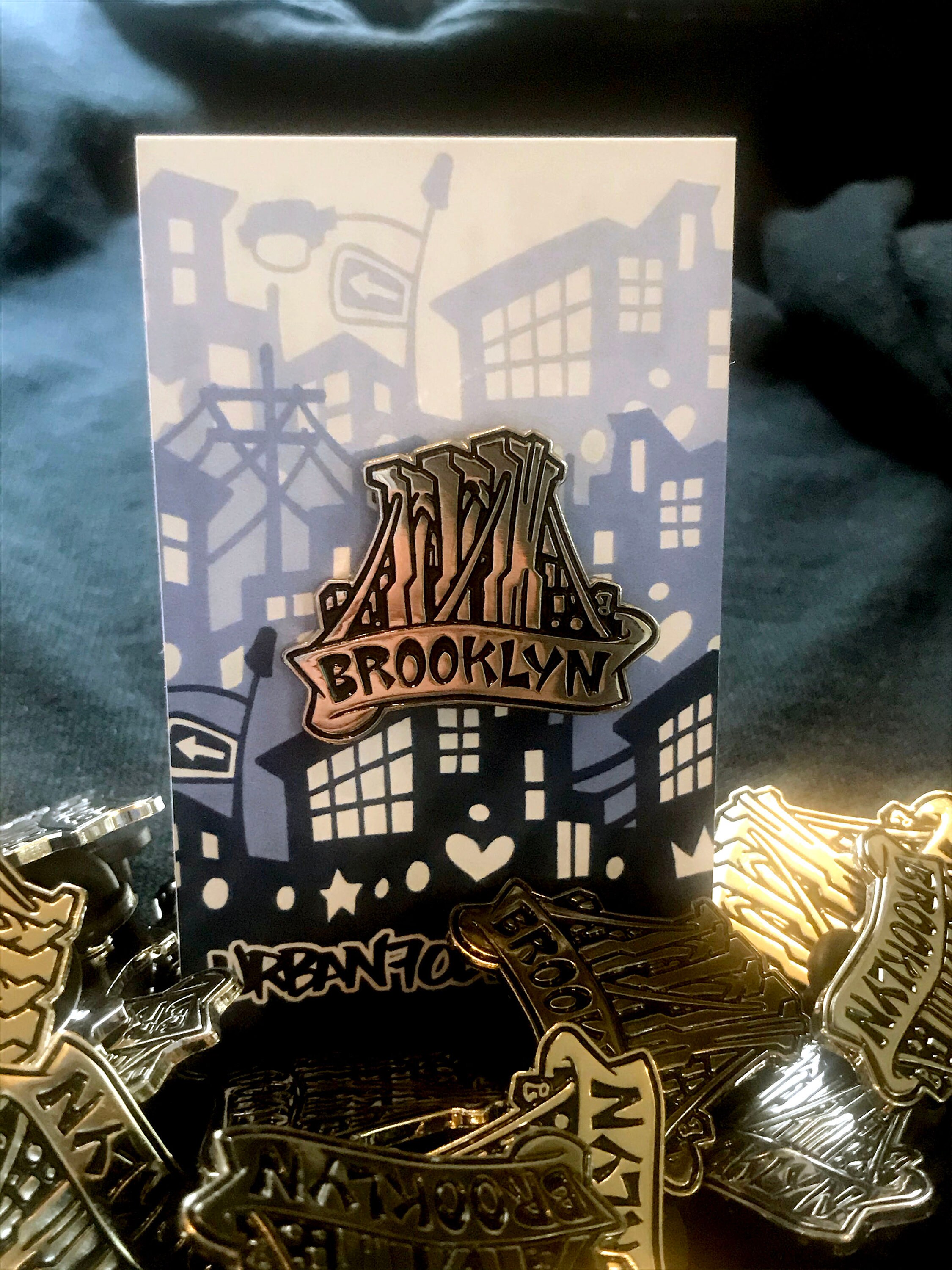 Brooklyn Bridge Pin - Etsy