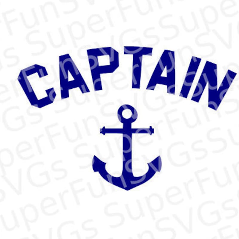 Boat Captain Svg - Etsy