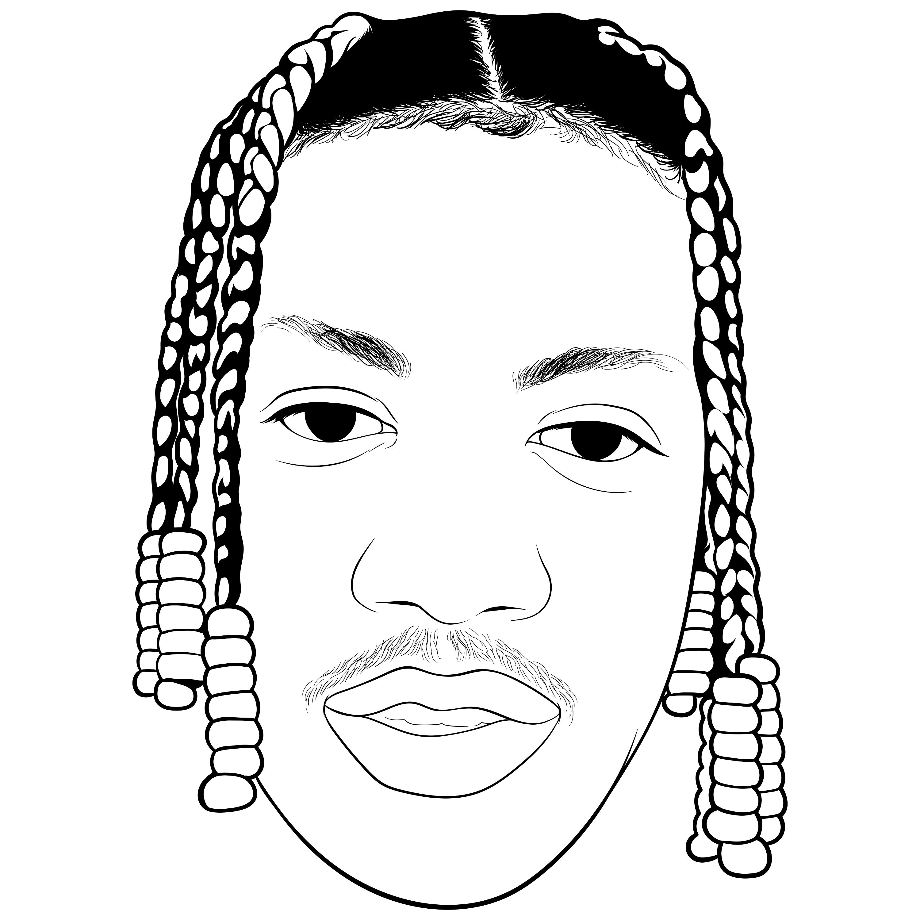 Music Artist Face Pack 21 Face's Svg File - Etsy UK