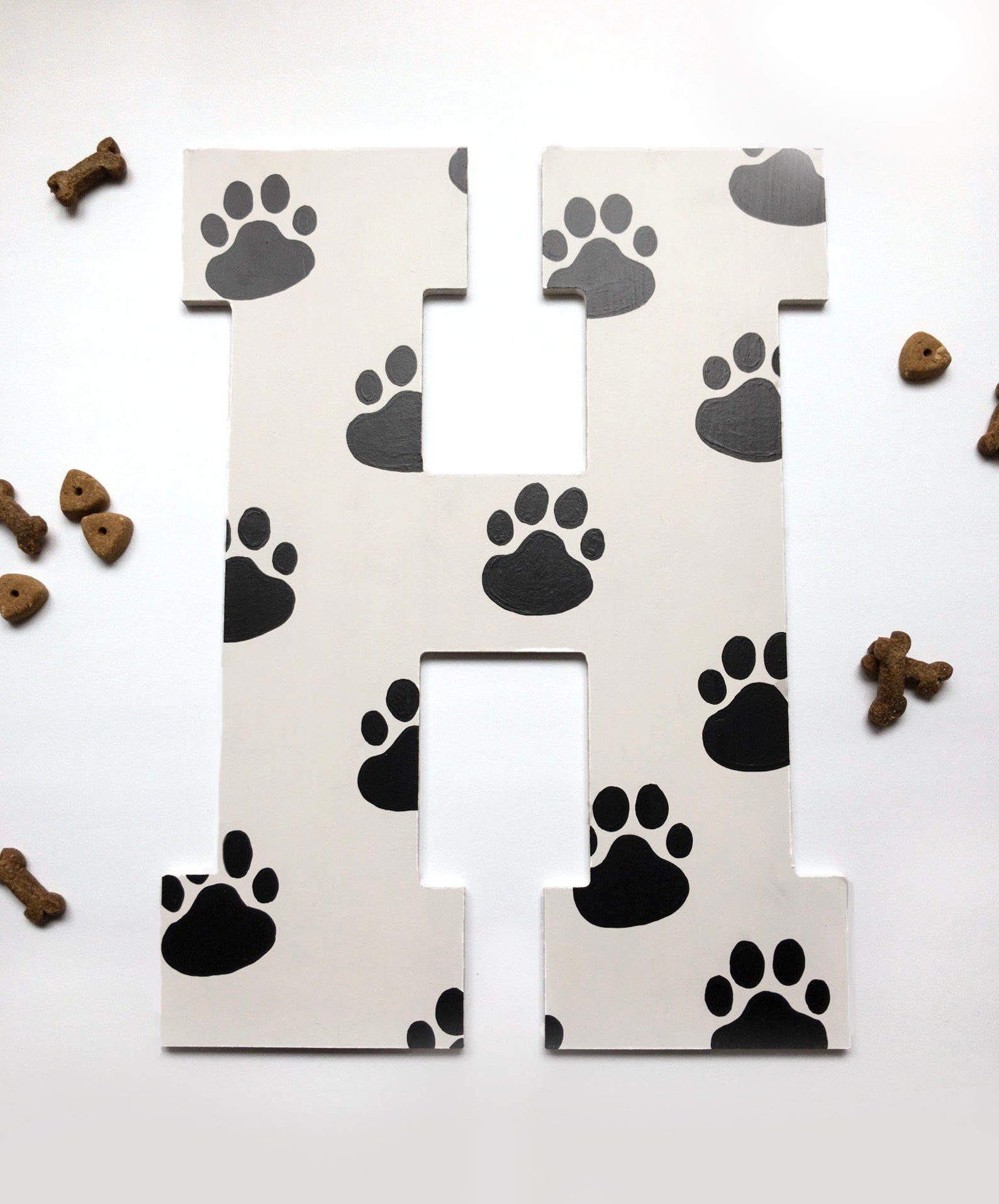 Paw Print Letters Paw Prints Dog Paw Print Cat Paw Prints - Etsy