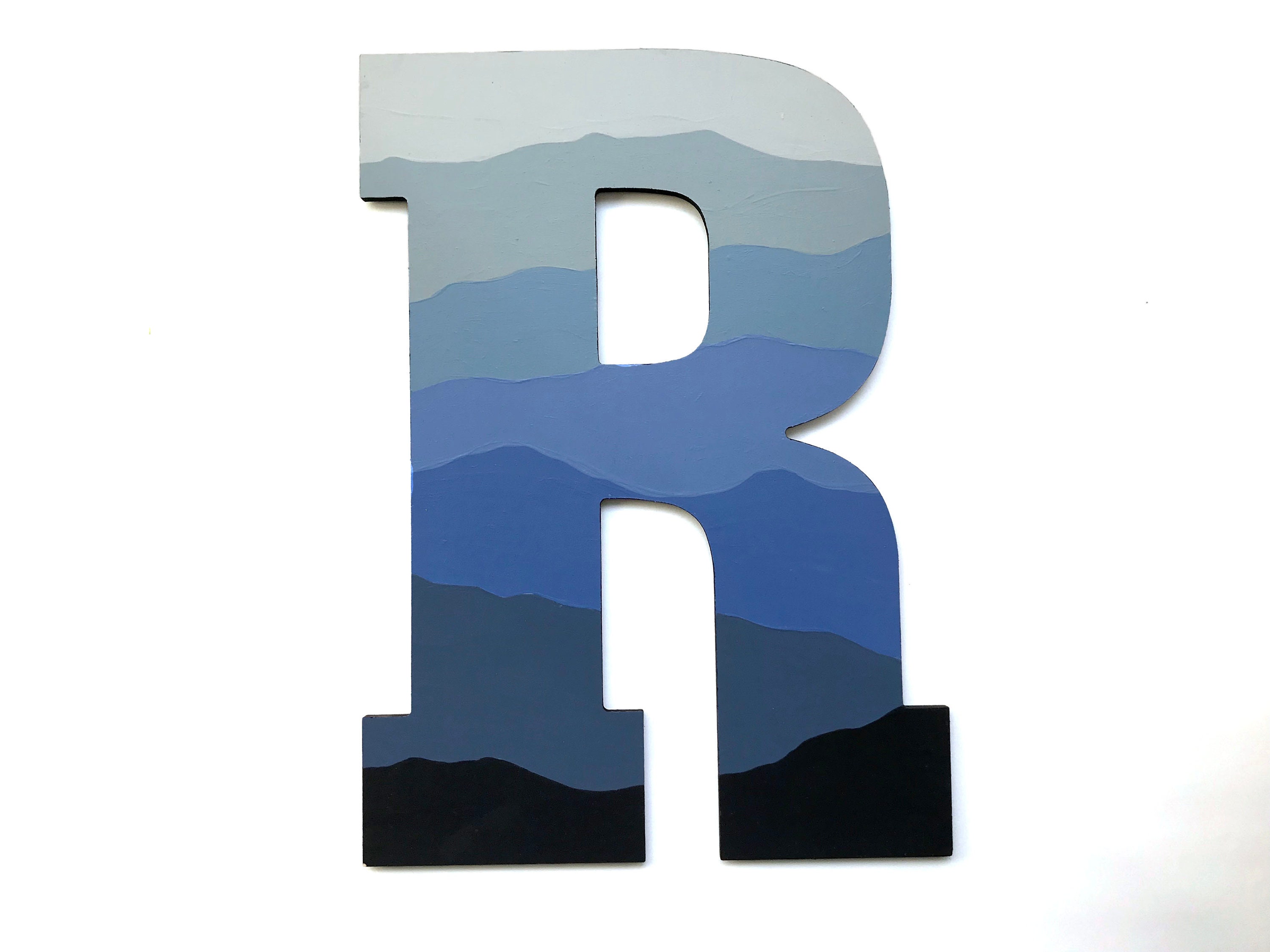 Mountain Letter, Mountain Theme, Mountain Print, Woodland Theme ...