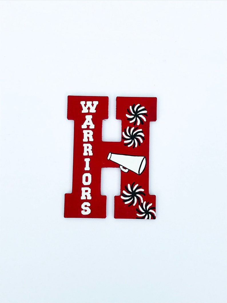 Cheerleading Letter Cheer Letter Cheerleading Decor - Etsy