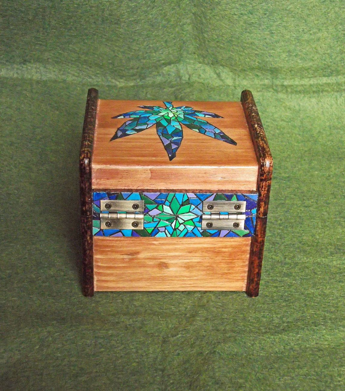 Wood Cannabis Accessories Box/420/mosaic Design/made in Colorado ...