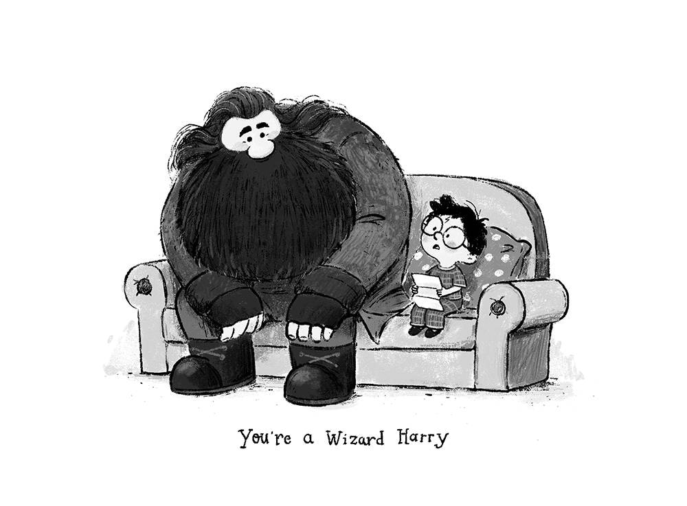 Hagrid Youre A Wizard Harry