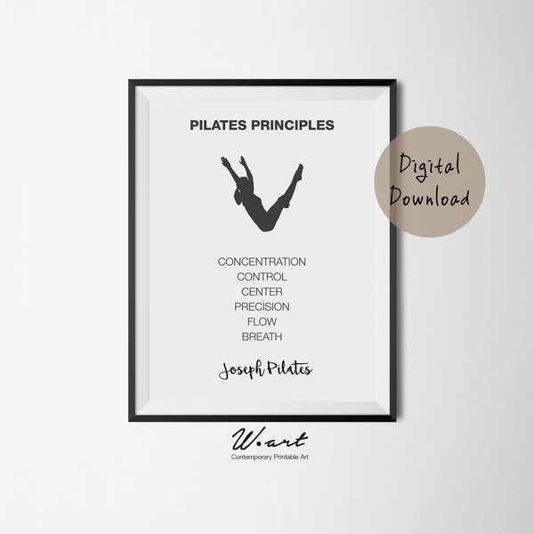 Pilates Poster - Etsy