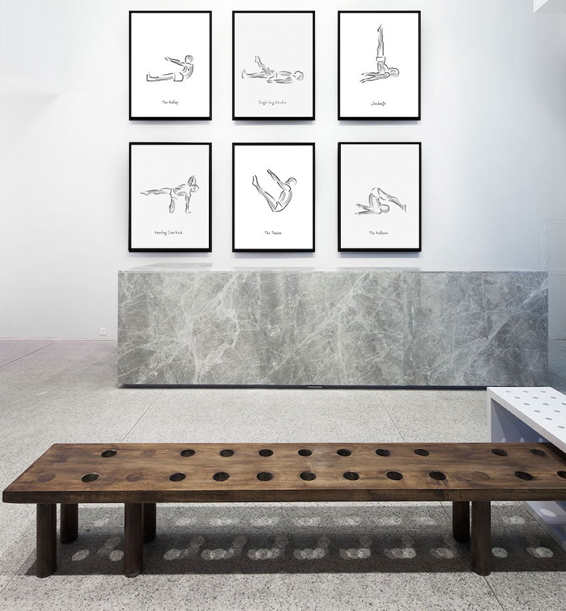 Pilates Poster Pilates Gifts Pilates Prints Joseph Pilates | Etsy