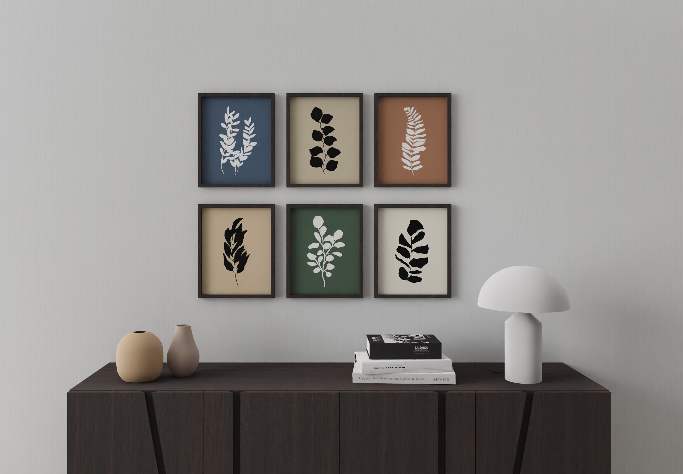 Eucalyptus Downloadable Green Print Botanical Print Leaves | Etsy