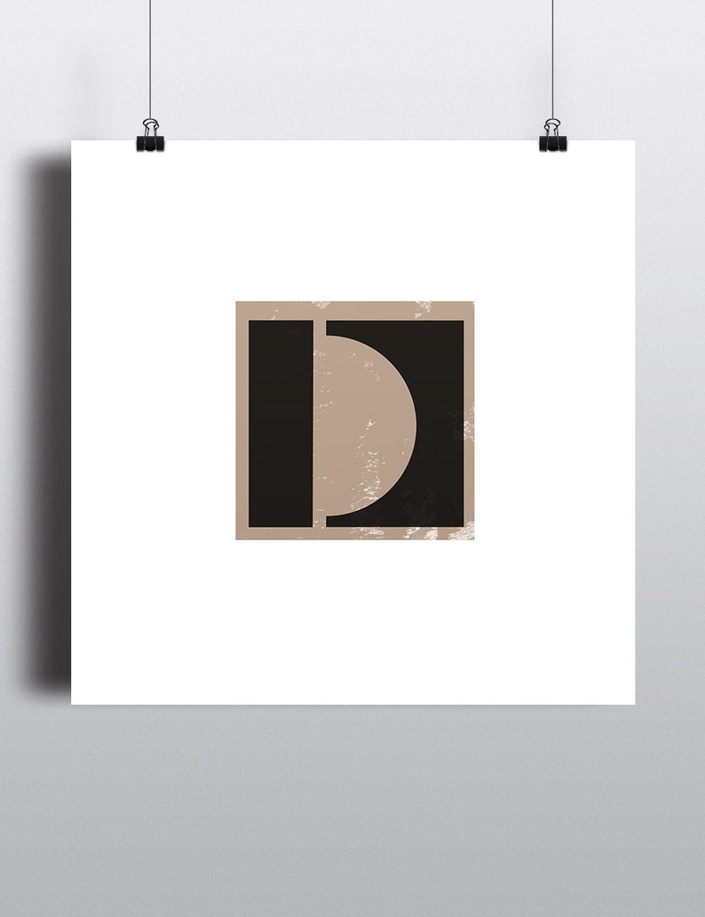 Gallery Wall Set Abstract Square Prints Set of 6 Prints - Etsy UK