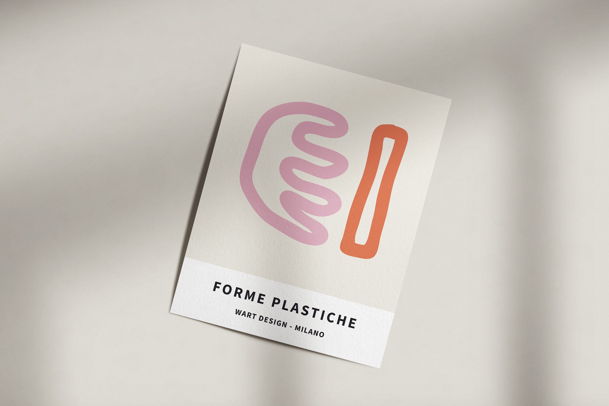 PINK RED PRINT Digital Download Exhibition Poster Mid - Etsy