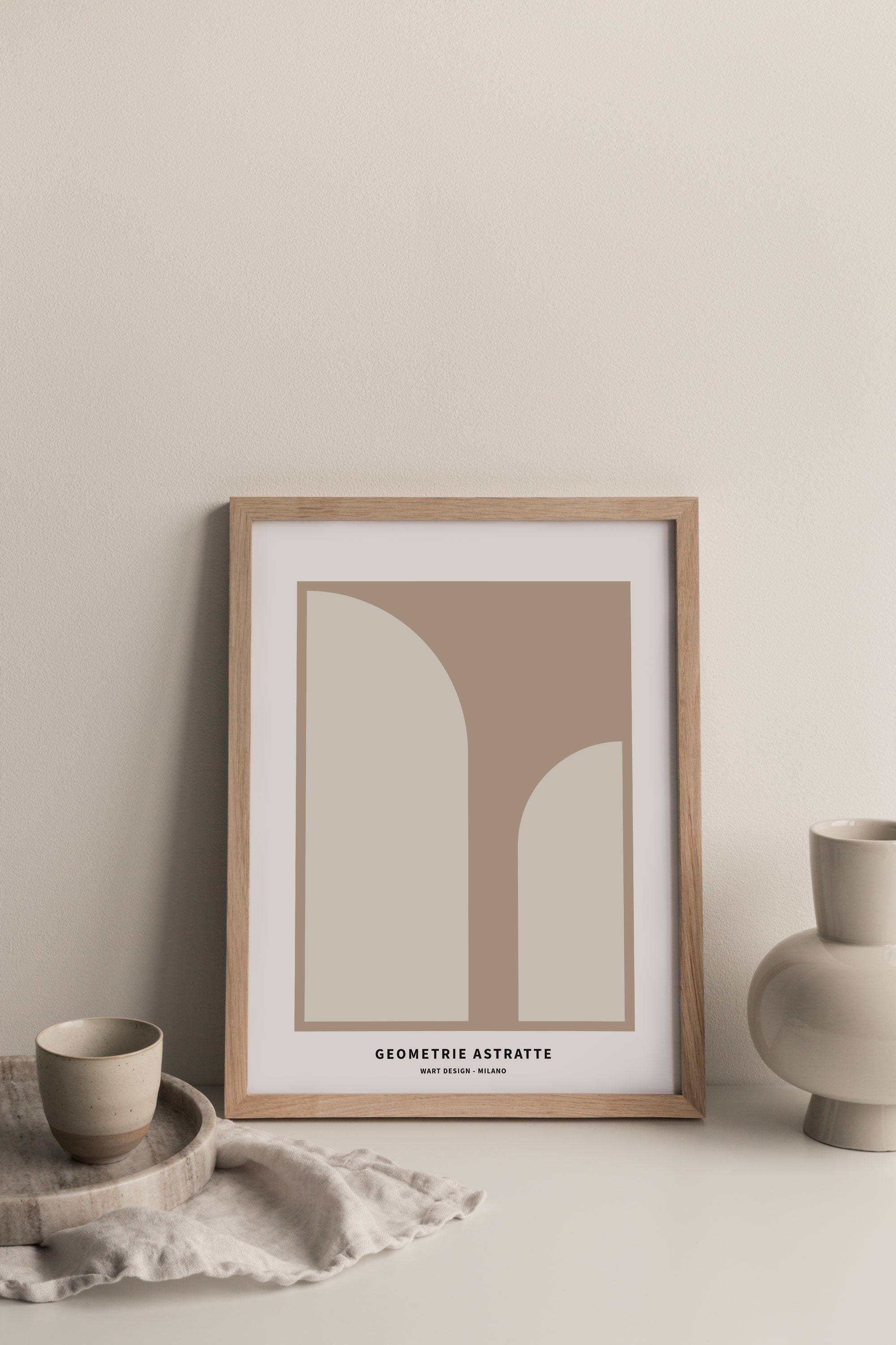 Large Minimal Art Neutral Colors Downloadable Print | Etsy