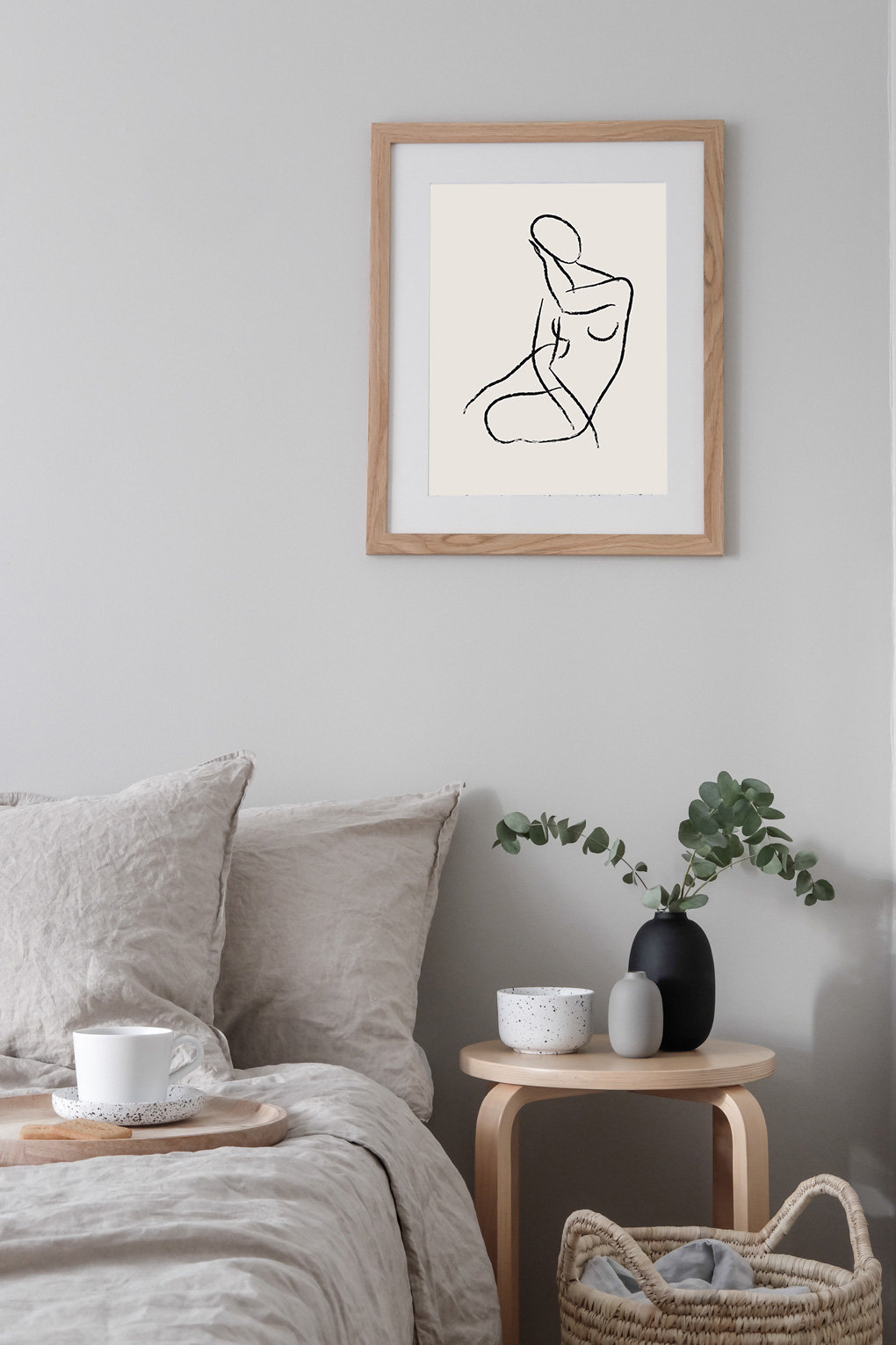 Figure Drawing Downloadable Print Charcoal Drawing Printable | Etsy