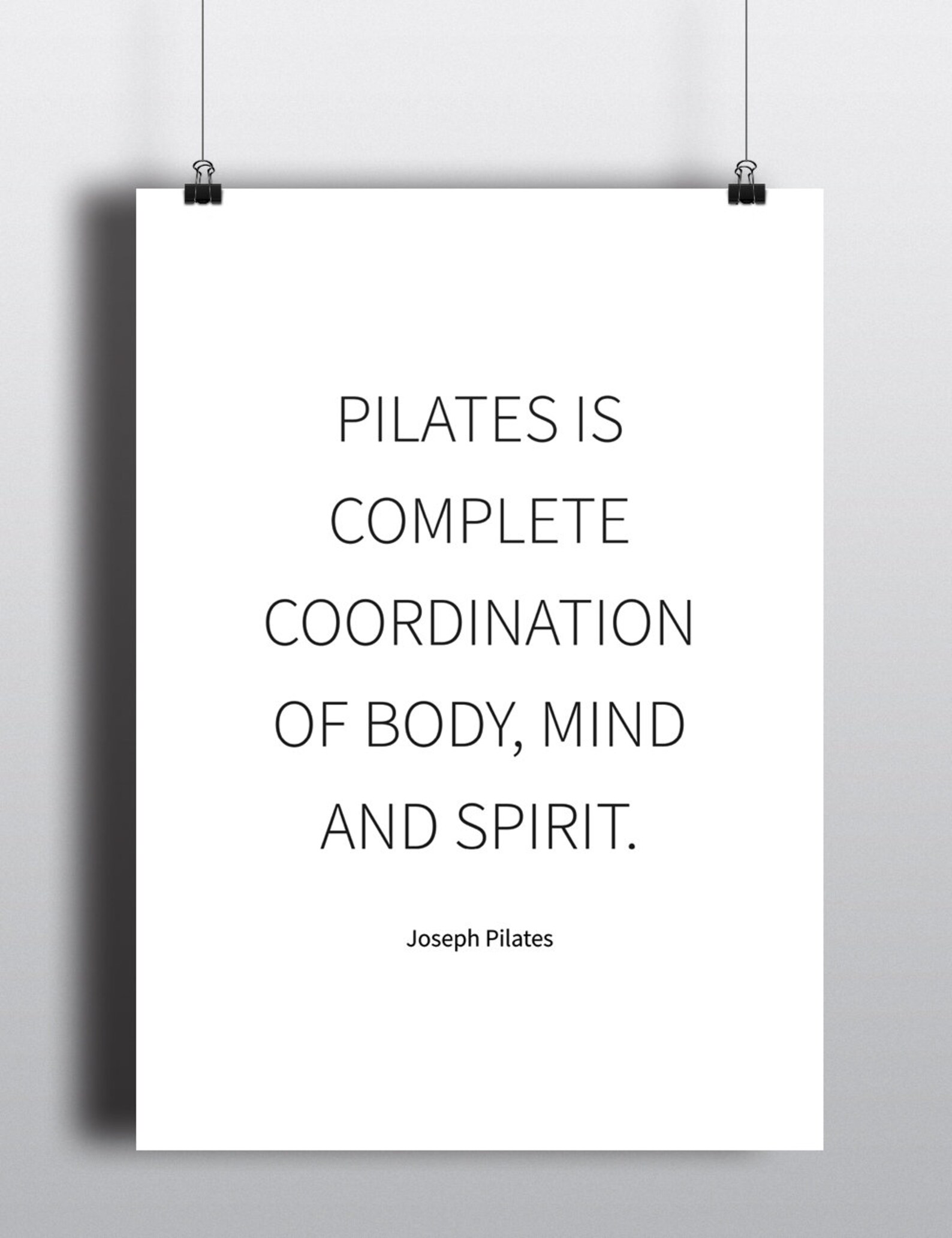 Pilates Print Pilates Quote Pilates Art Pilates Gift | Etsy