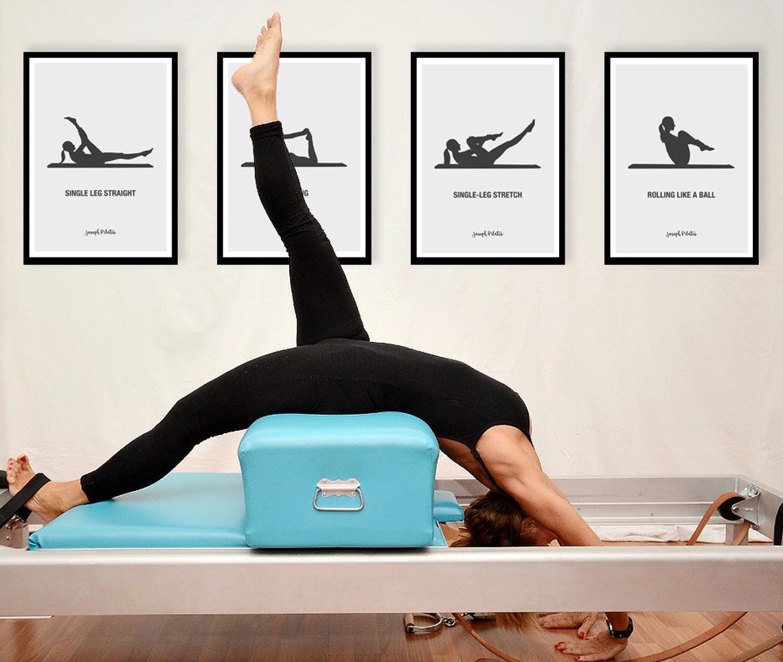 PILATES POSTER Pilates Print Pilates Studio Decor Pilates | Etsy