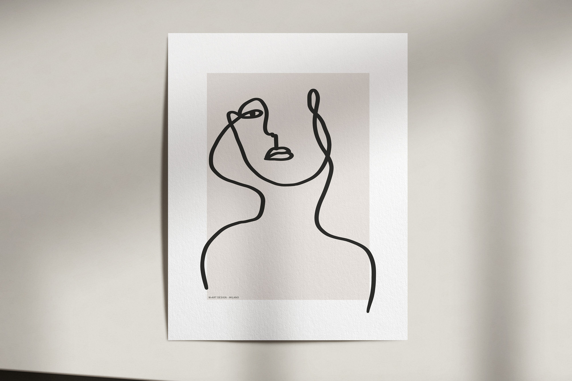 Abstract Female Line Art Digital Download Continuous Line - Etsy