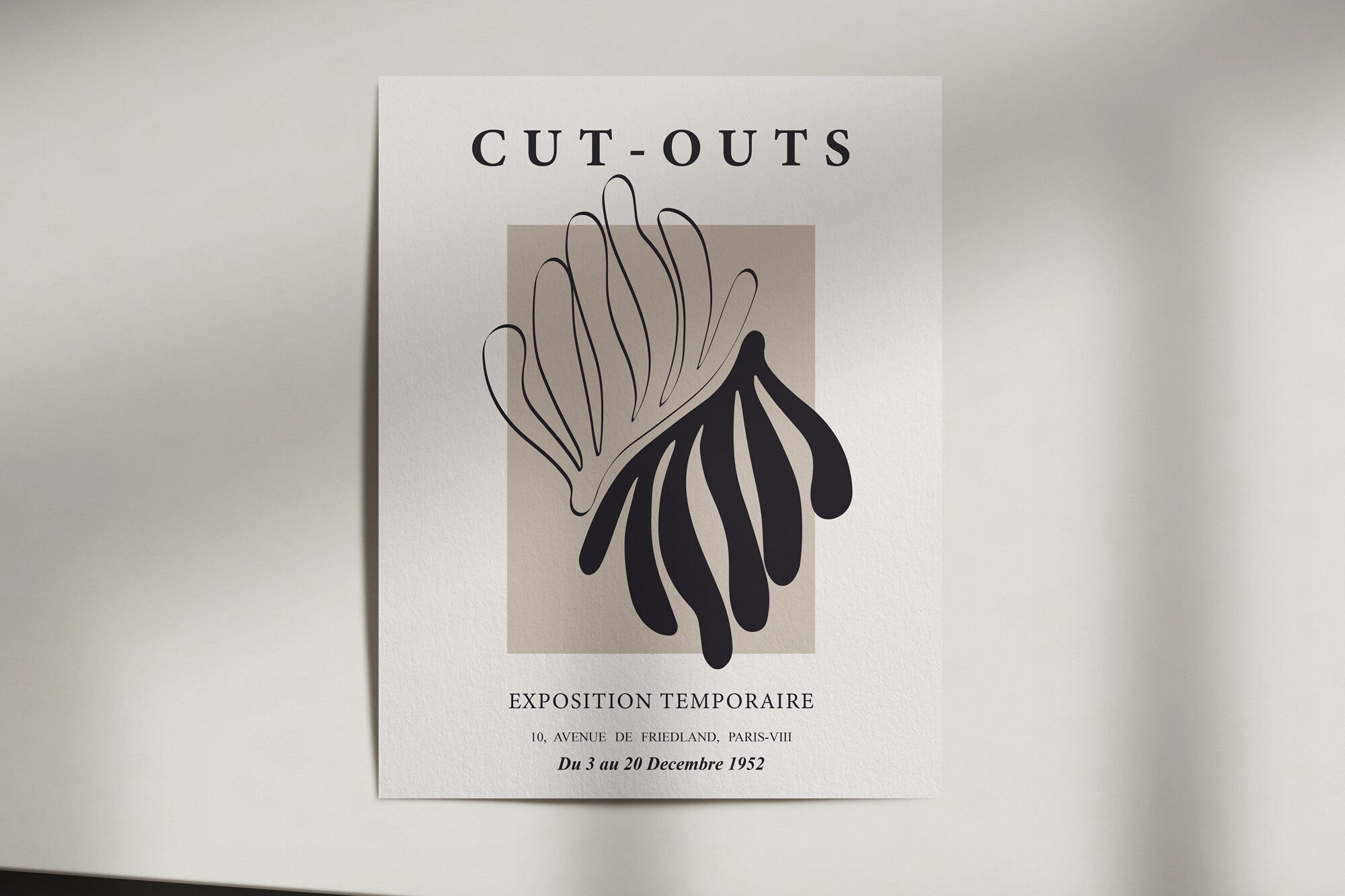 CUT OUTS Downloadable Print French Mid Century Digital - Etsy