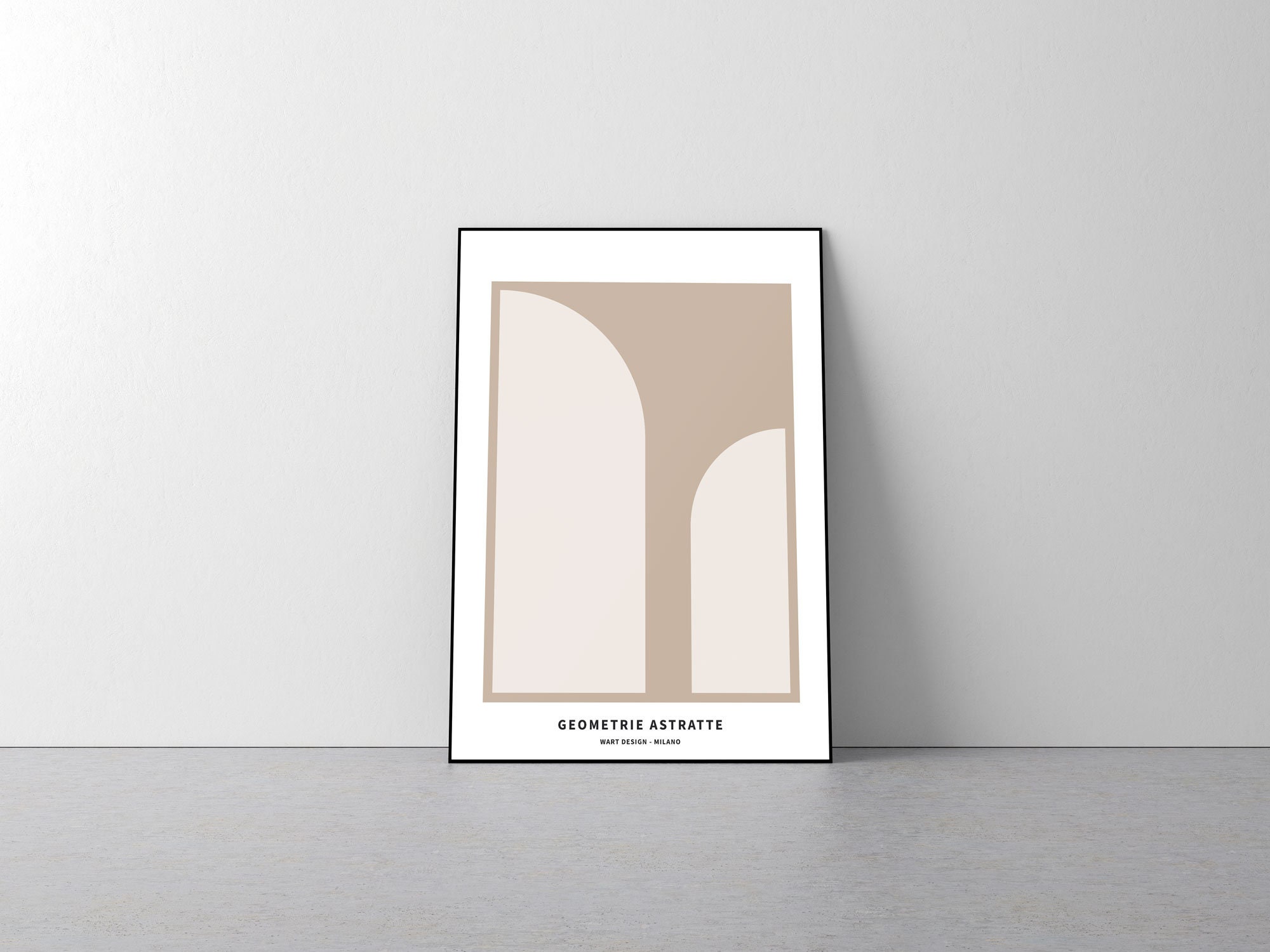 Large Minimal Art Neutral Colors Downloadable Print | Etsy