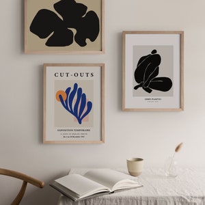 CUT OUTS Downloadable Print French Mid Century Print Digital - Etsy