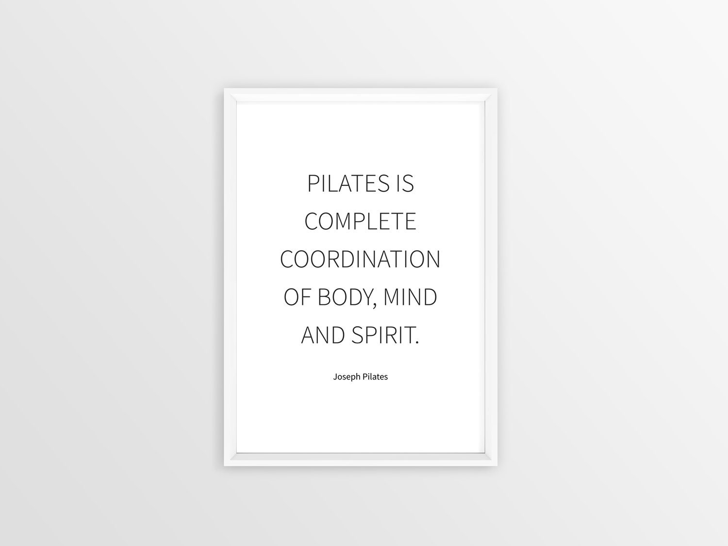 Pilates Print Pilates Quote Pilates Art Pilates Gift | Etsy