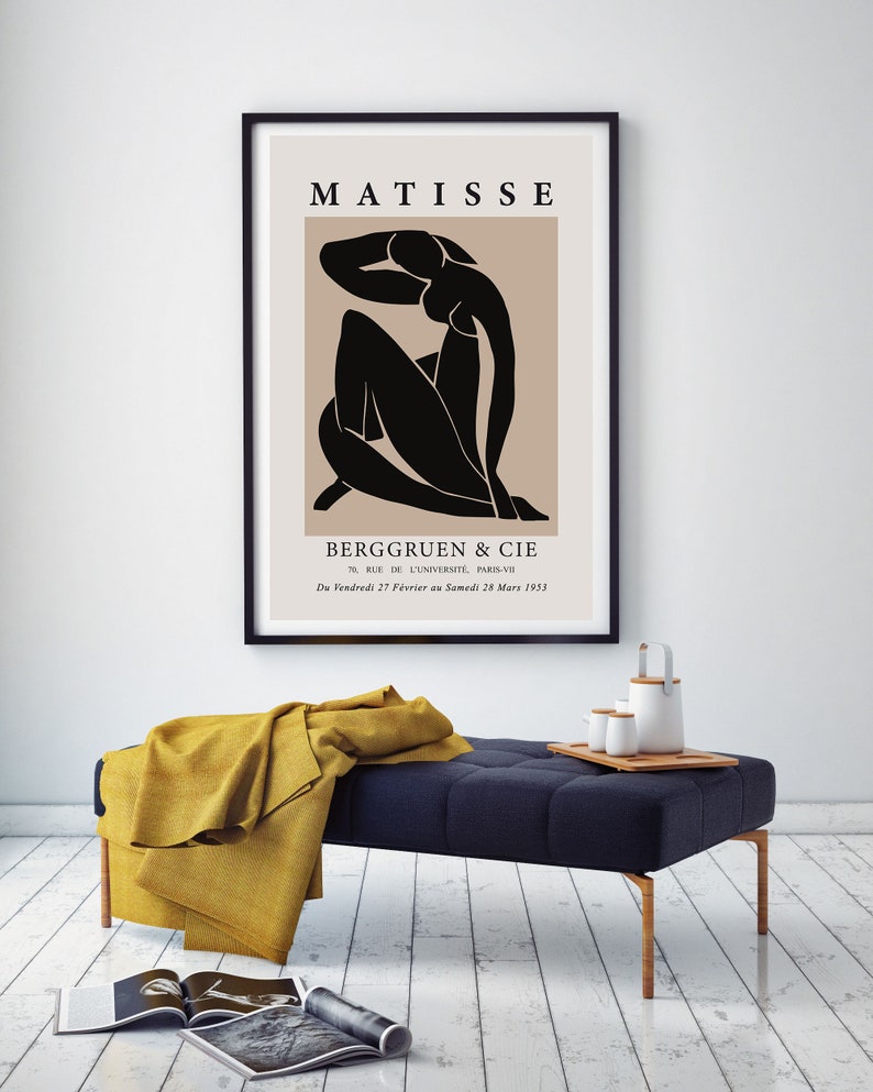 Matisse Exhibition Poster Digital Download Matisse Print | Etsy