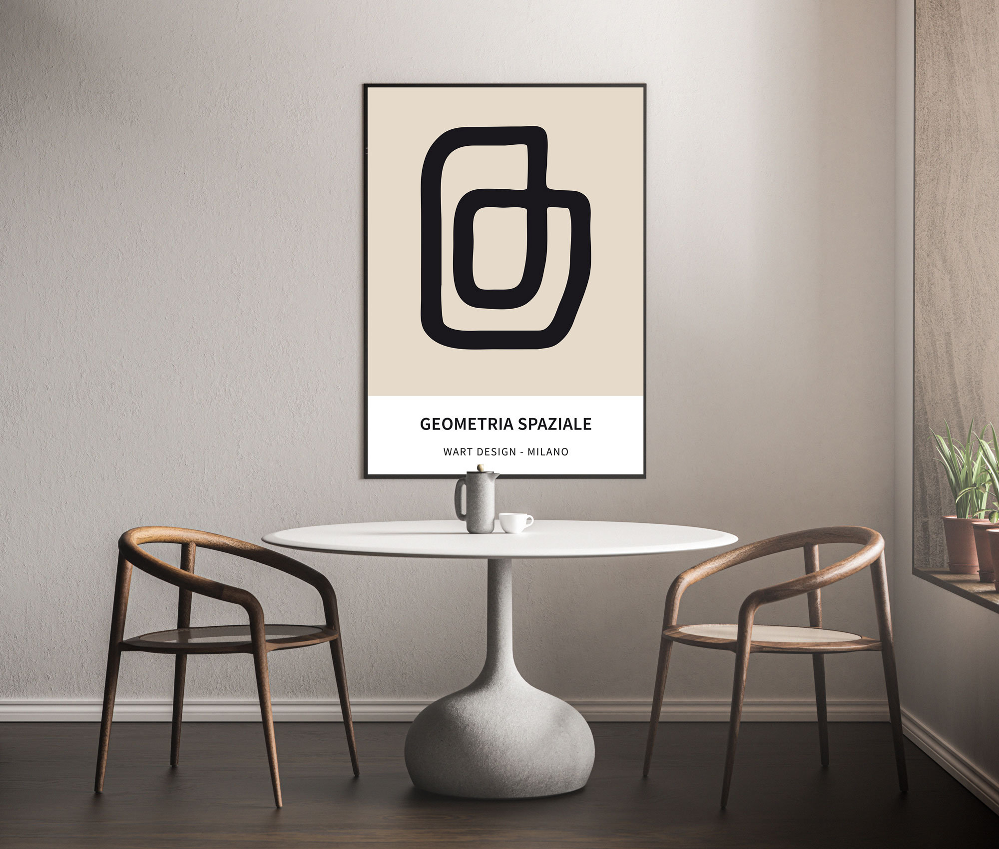 Contemporary Art Exhibition Poster Modern Art Gallery | Etsy