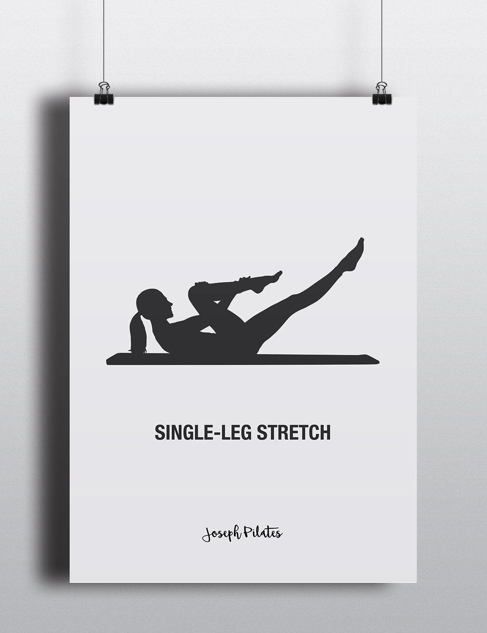 PILATES POSTER Pilates Print Pilates Studio Decor Pilates | Etsy