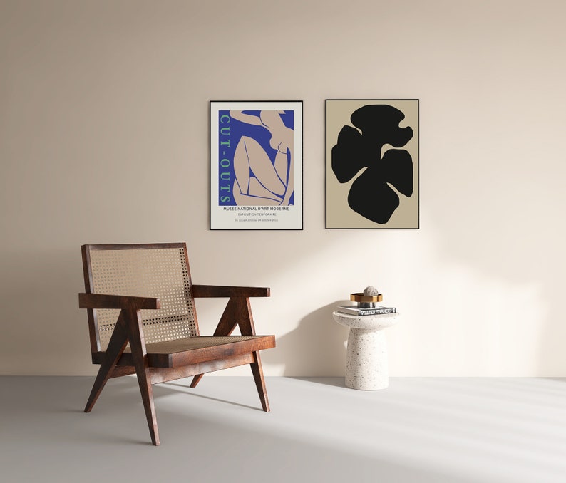 CUT-OUTS French Exhibition Poster for Digital Download - Etsy