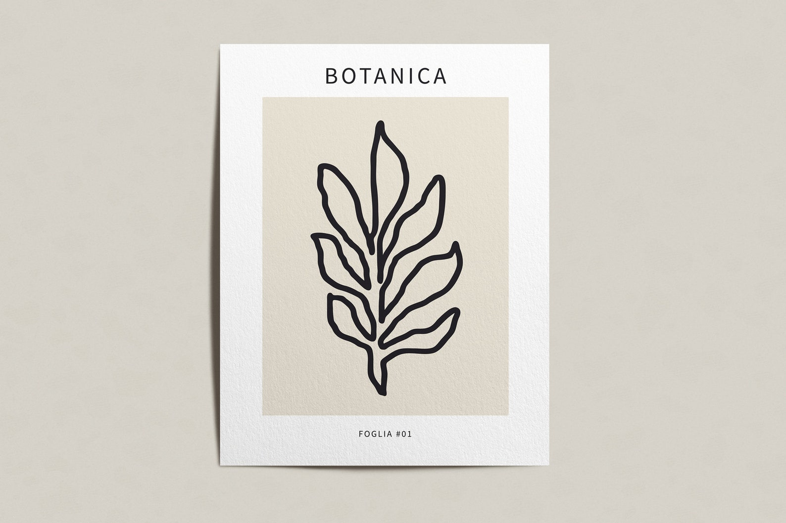 BOTANICAL LINE Art DOWNLOADABLE Print Black Lines Printable | Etsy