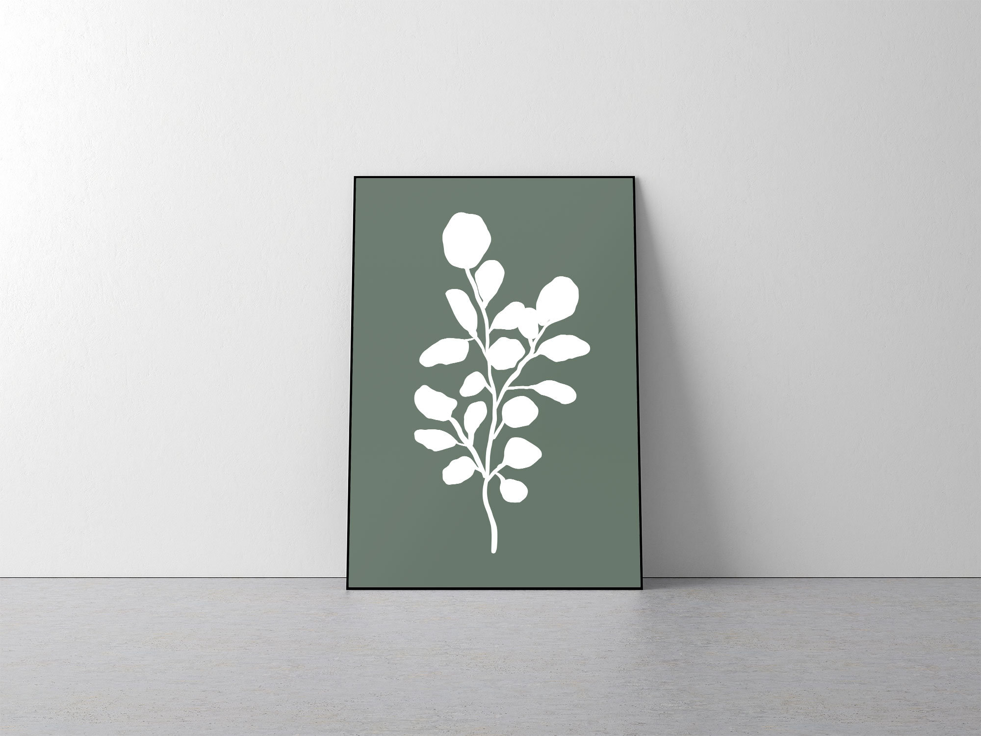 Eucalyptus Downloadable Green Print, Botanical Print, Leaves Print ...