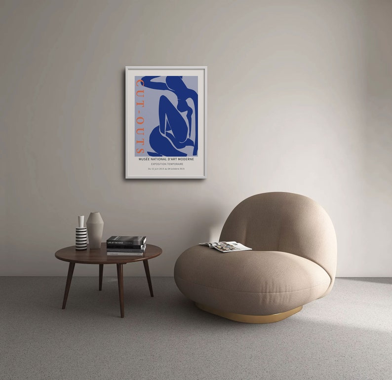 CUT-OUTS French Exhibition Poster for Digital Download - Etsy