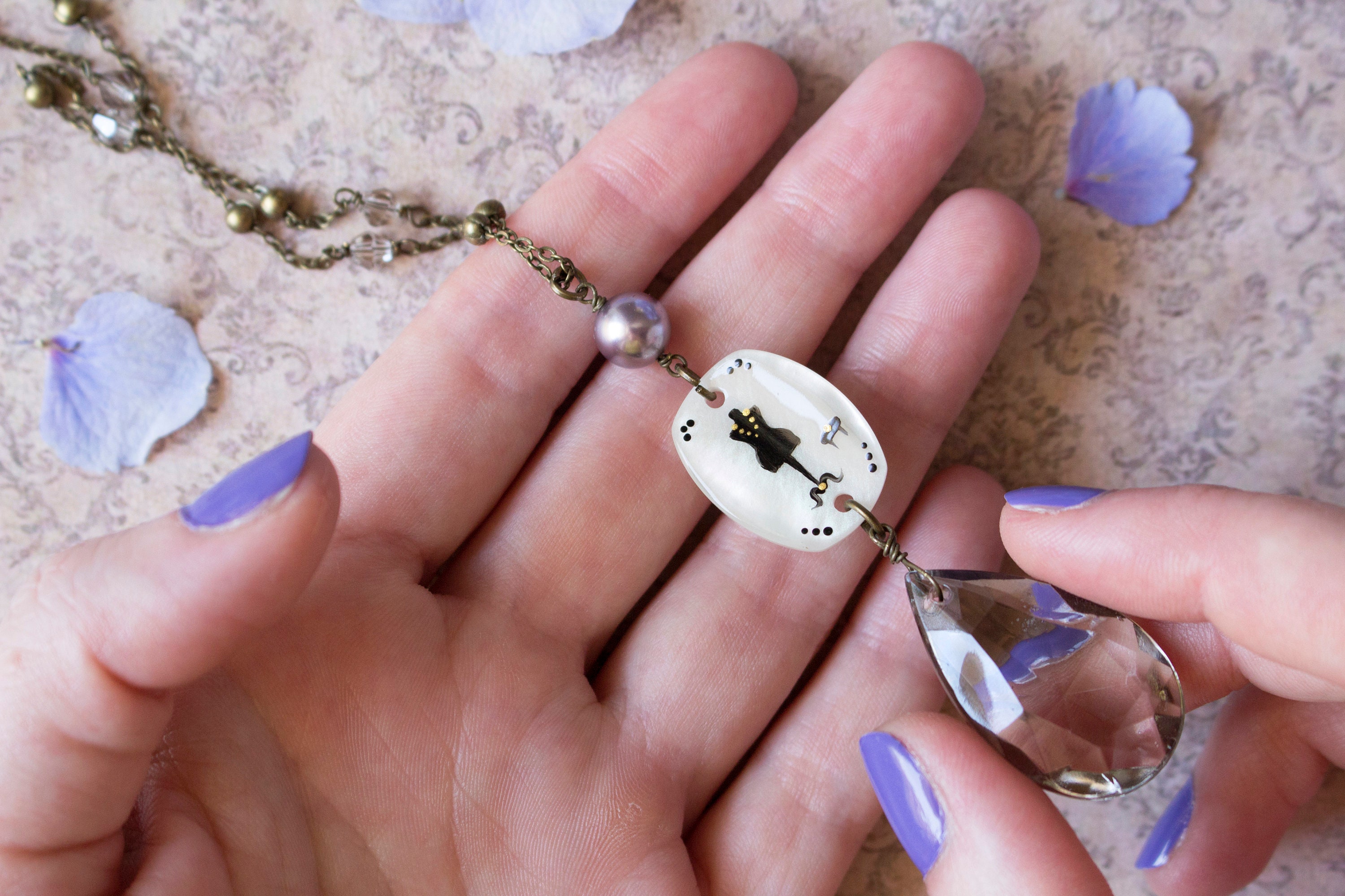 Weird Jewelry Button Necklace Quirky Jewelry Weird Necklace Unusual ...