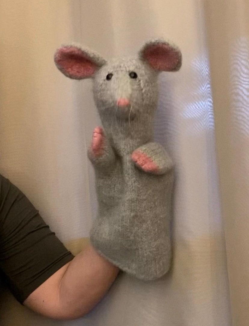 Mouse Puppet - Etsy