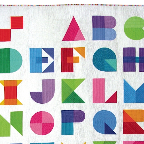 Alphablocks Modern Alphabet Quilt Pattern - Etsy
