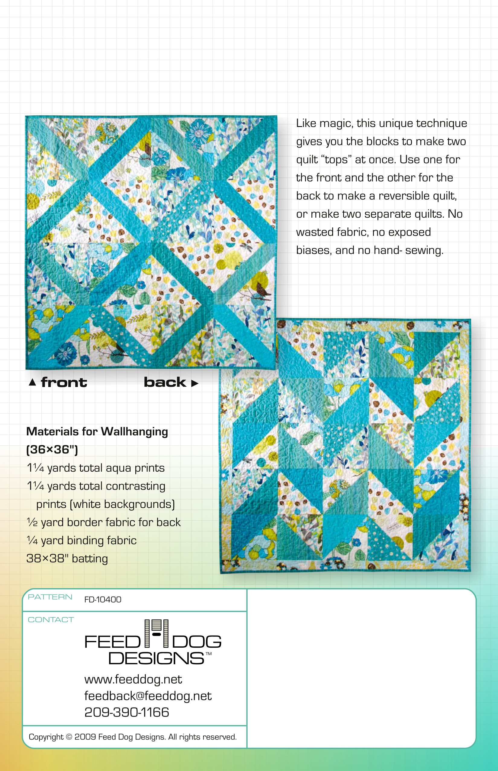 Slash/backslash Quilt Pattern for Reversible Pieced Quilt - Etsy