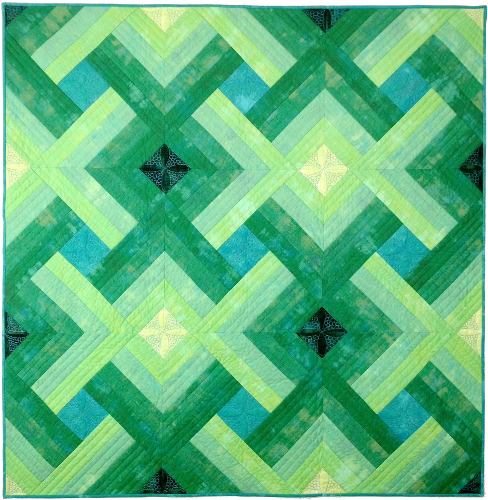 Jelly Roll Precut Quilt Pattern "twist & Slice" for 2 1/2-inch Strips ...