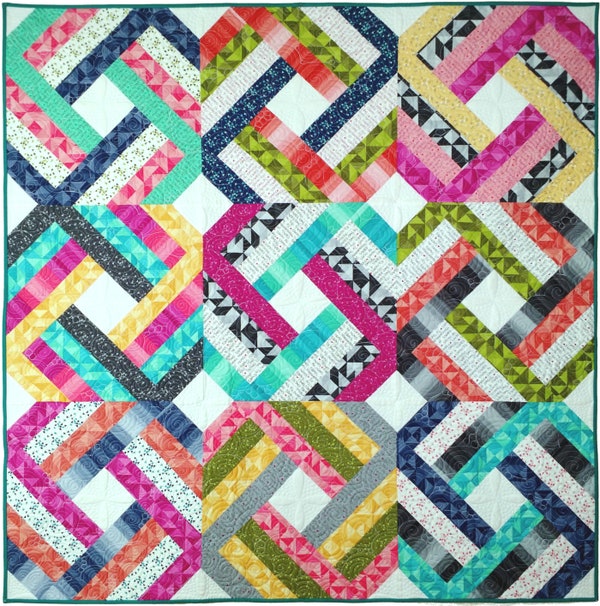 Boho Heart by Jen Kingwell and Andrea Bair Quilt Pattern 2nd Edition ...